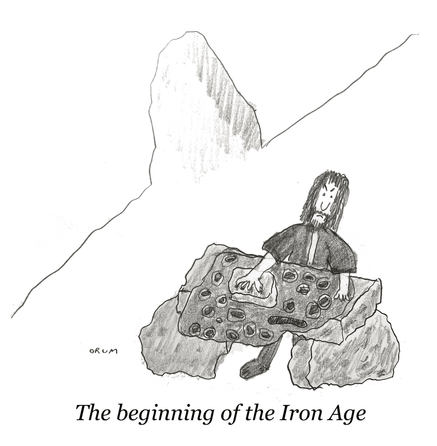 Iron age | Orum Cartoons